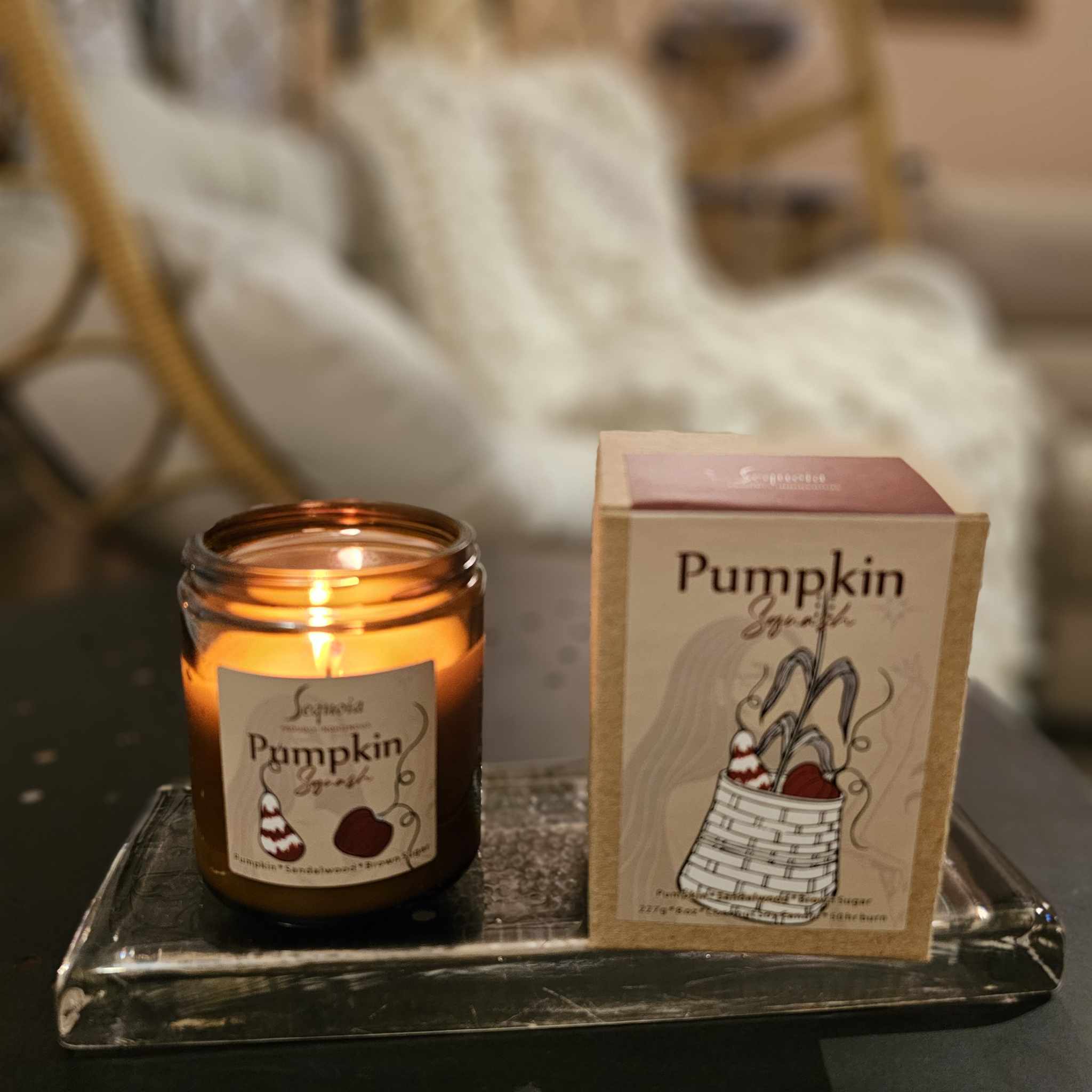 Pumpkin Squash Candle ***LIMITED EDITION*** – Sequoia Proudly Indigenous