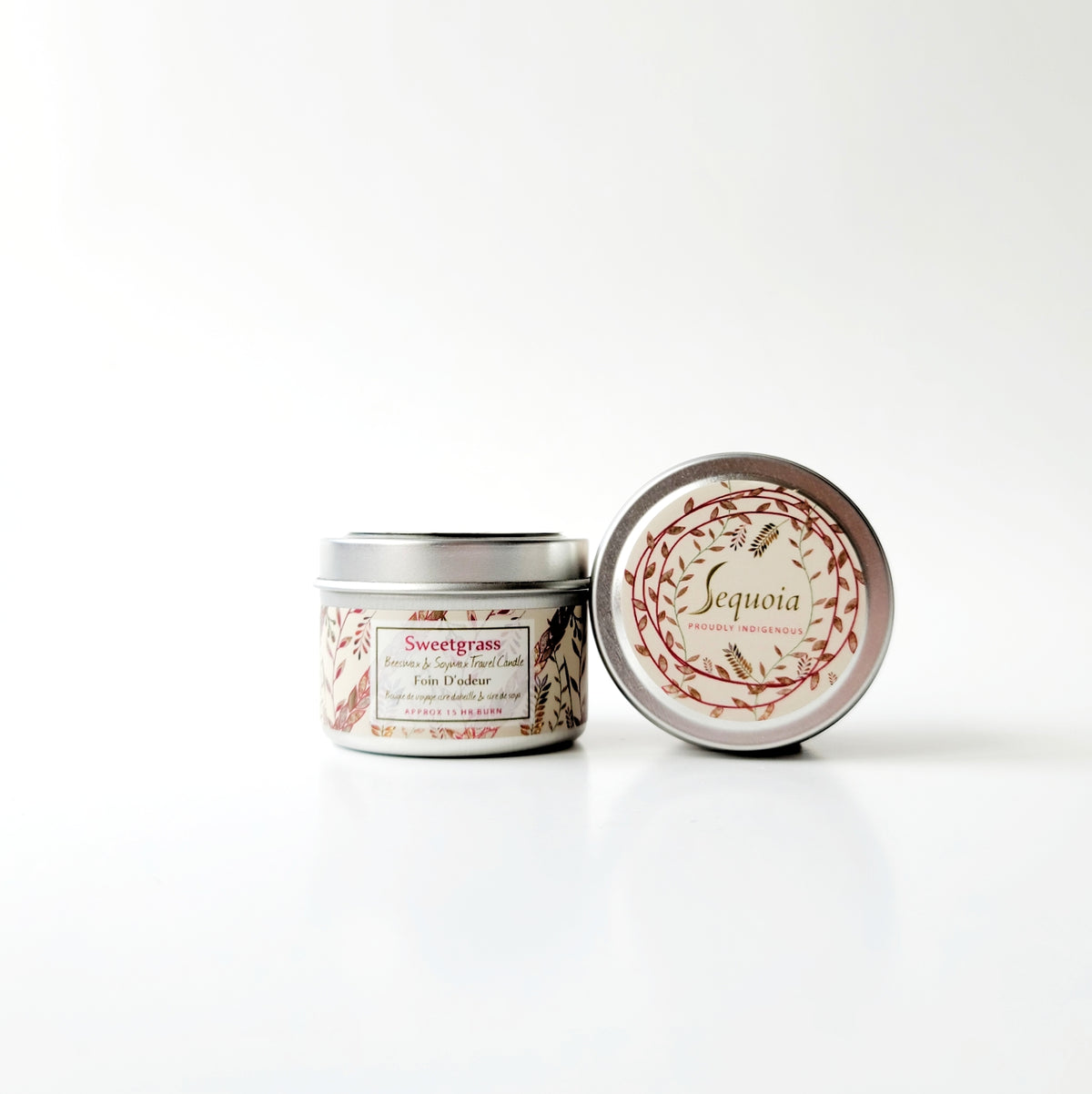 Sweetgrass Candle – Sequoia Proudly Indigenous