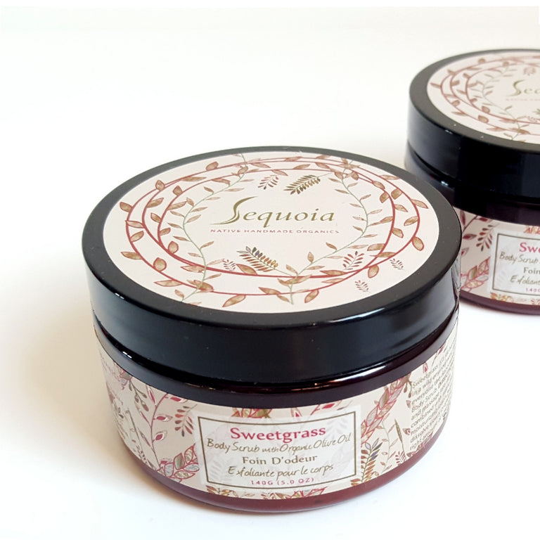 Sweetgrass Body Scrub – Sequoia Proudly Indigenous